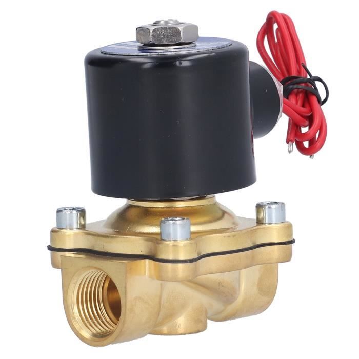 EJ.life Électrovanne 12v Électrovanne Laiton 0‑1.0MPa Pression ...