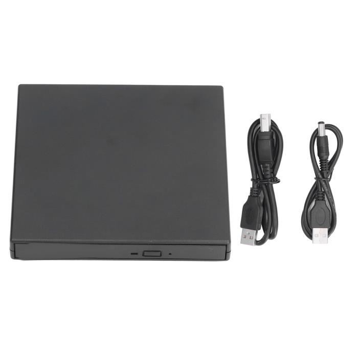 YIC Lecteur Cd Dvd Portable Lecteur Cd Dvd Externe Port Usb Lecteur ...