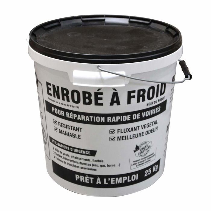 Enrobé à Froid économique Sac Ou Seau Les 25 Kg Dès, 58% OFF