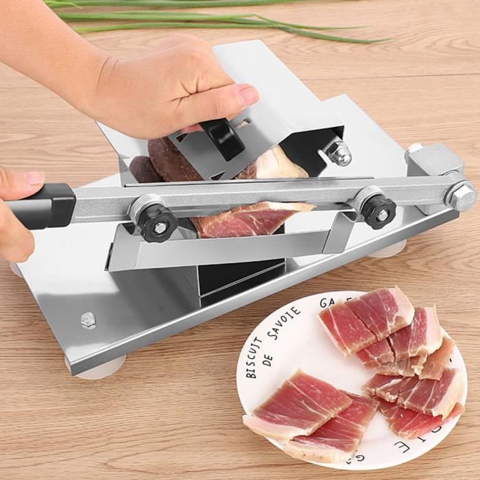 AG Trancheuse manuelle de viande trancheuse manuel - Cdiscount ...