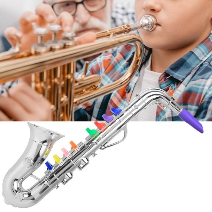 Mothiness Jouet de saxophone pour enfants en plastique Mini Saxophone ...