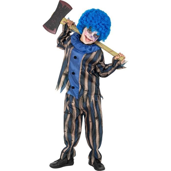 Déguisement clown tueur pour garçon - Funidelia - Grenat - Chemise et ...