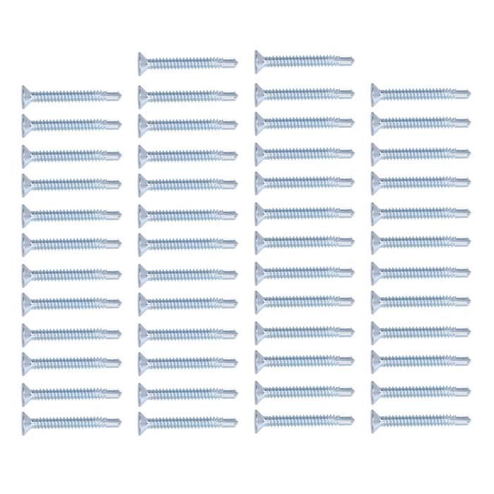 Pwshymi jeu de vis autoperceuses Pwshymi kit de vis autoperceuses Pwshymi kit d'assortiment de ...