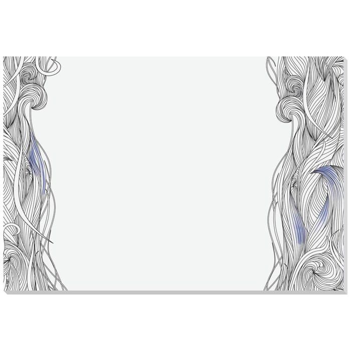 Sous-main vierge noir/blanc - SIGEL - Relax HO570 - 595x410 mm - 30 ...