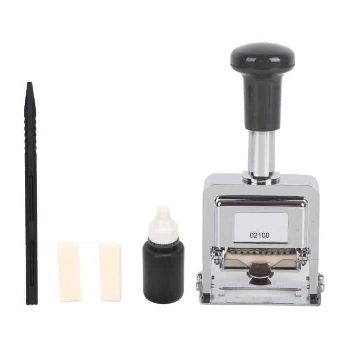 TMISHION tampon numérique auto-encreur Timbre numéroté Conception de la ...