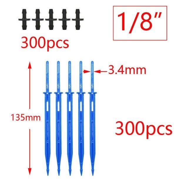 Système d'arrosage,1I8 X Connector--Goutteurs de flèches 1-8 "1-4" 3 ...