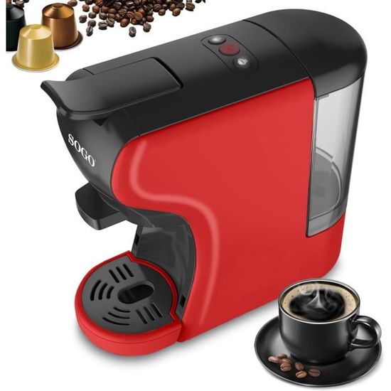 SOGO Human Technology Machine à capsules 3in1 Express CAF-SS-5675-R 1 pc(s)43 - Cdiscount ...