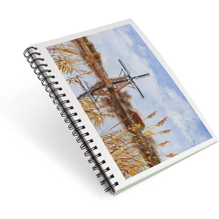 Carnet de Dessin A4, 50 Feuilles 200gsm Papier Lisse, Cahier de Dessin ...