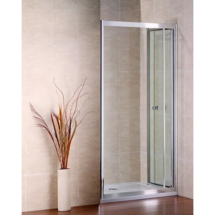 Porte de douche pliante, paroi de douche coulissante et rétractable ...