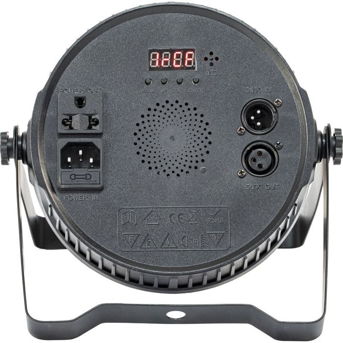 Pack Projecteurs IBIZA LIGHT PAR Extra-plat THINPAR-MATRIX 175 LED RGB ...