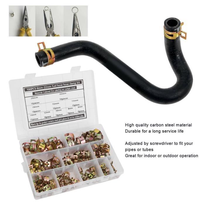Vvikizy colliers de serrage à ressort 100 pièces collier de serrage ...