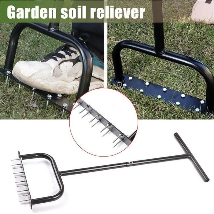 10 Outils d'aérateur d'herbe, aérateur de pelouse, aérateur de Sol ...