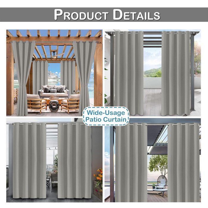 Rideaux Impermables Pour Pergolanull