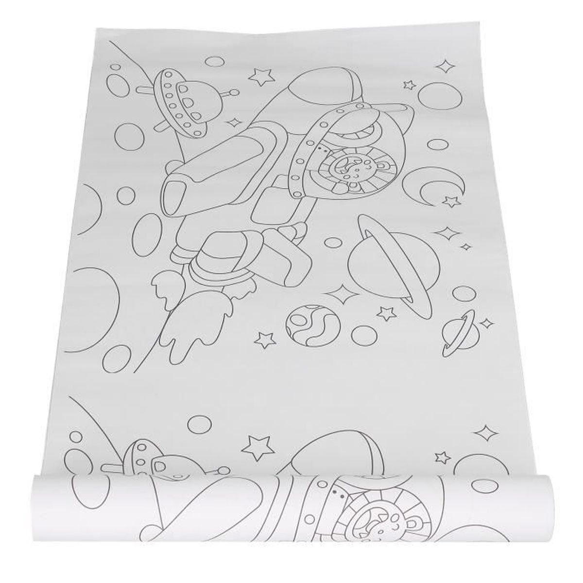 Tbest Affiche à colorier géante Jumbo Coloriage Poster 13.1ft Planet ...