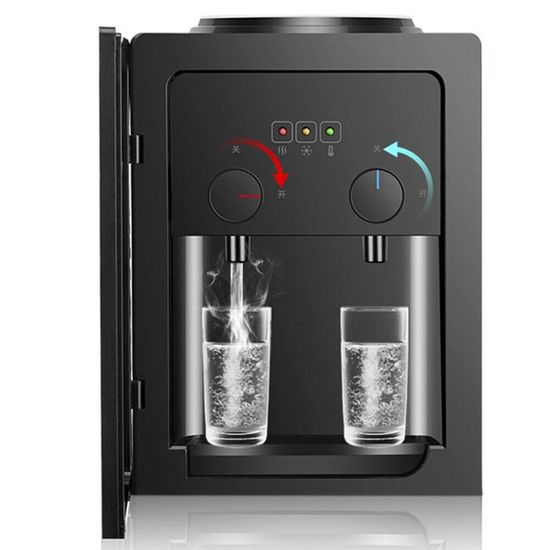 Distributeur d'Eau Chaude et Froide - Machine à Eau, Noir - Machine à ...