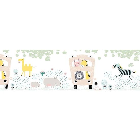 Papier peint motif animal Profhome 403756-GU bordure auto-adhésive ...