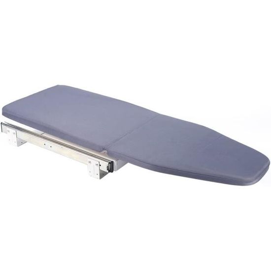Table à repasser pliable rotative à 180° - rétractable - Gris ...