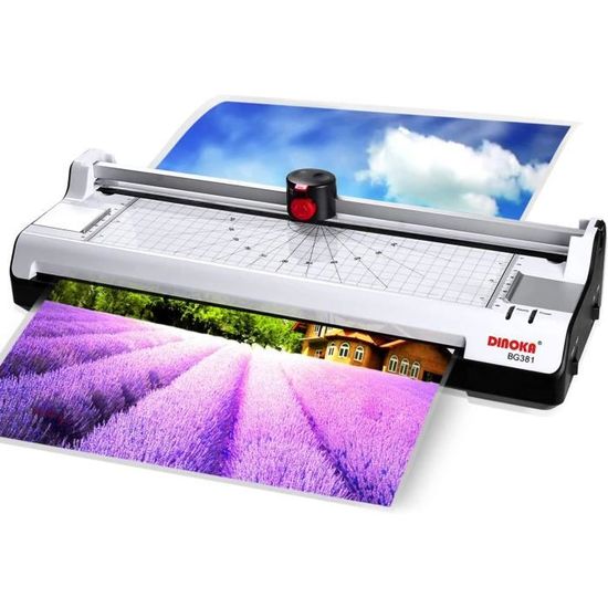 Plastifieuse A3 A4, DINOKA Machine à Plastifier 2 rouleaux 300mm-min ...