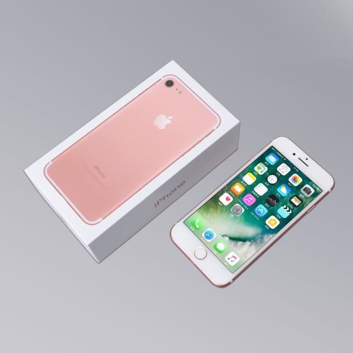 APPLE iPhone 7 Rose Or 128 Go - Cdiscount Téléphonie