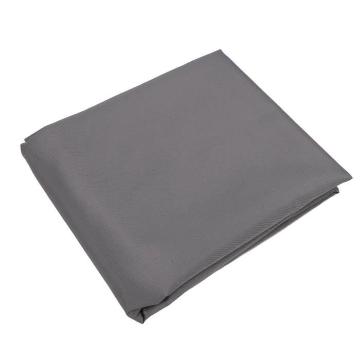 Clôture d'écran de balcon Clôture d'écran Polyester gris Protection ...