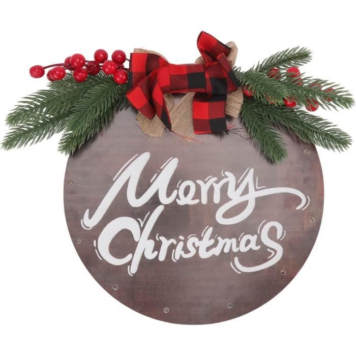Panneau De Porte Rond De Noël, 11,7 Pouces, Panneau De Bienvenue Joyeux ... Panneau De Porte Rond De Noël, 11,7 Pouces, Panneau De Bienvenue Joyeux ...