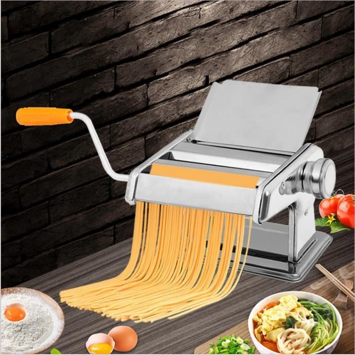 Machine à pâtes manuelle Deux côtés - acier inoxydable - Cdiscount Maison