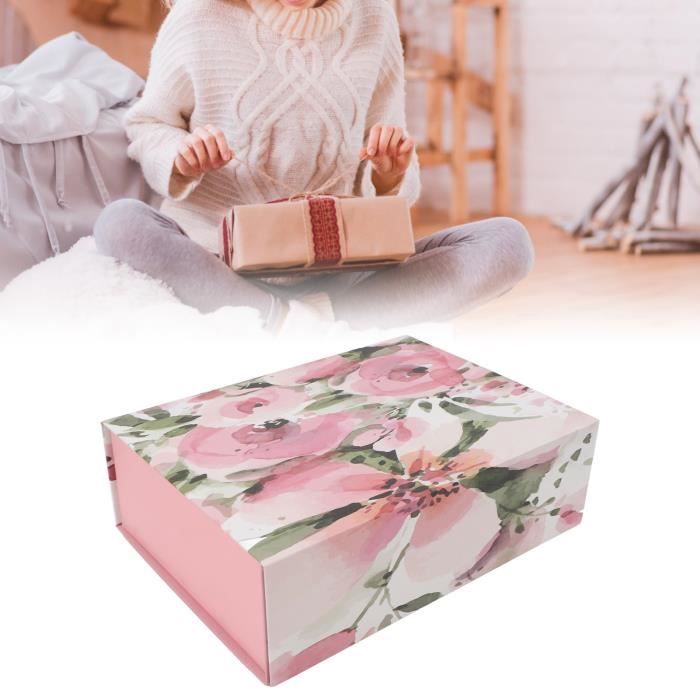 LAT Boîte-cadeau pliable Grande boîte-cadeau de forme classique en ...