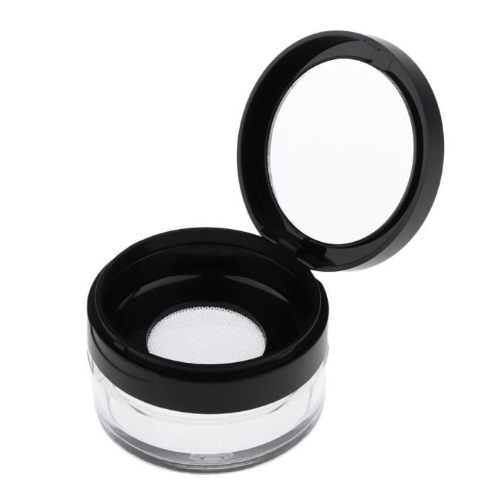 Pot Boîte Cosmétique Vide Rechargeable à DIY Poudre Libre de Fard à ...