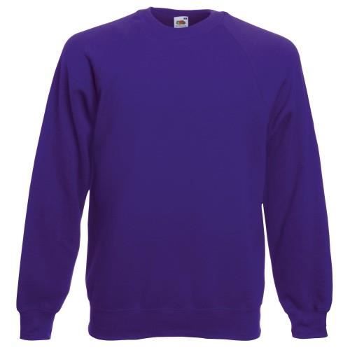 Sweatshirt Fruit Of The Loom pour homme Violet - Cdiscount Prêt-à-Porter