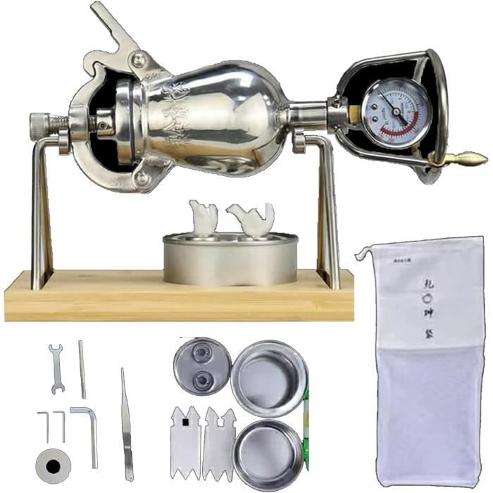 Machine À Pop-Corn En Acier Inoxydable 304, Mini Machine À Pop-Corn À La Main, Pop-Corn Vintage ...