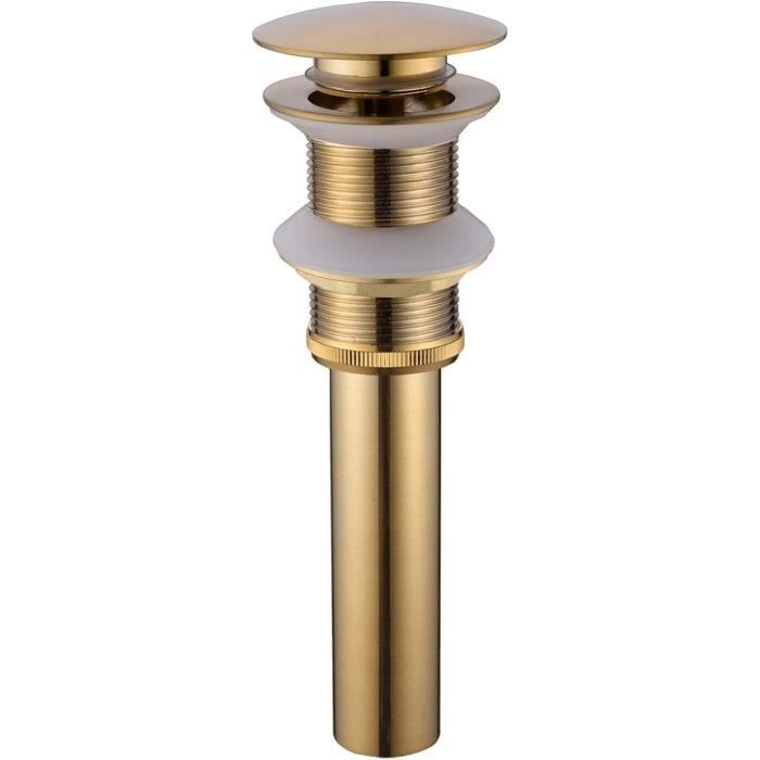 TRUSI Laiton Lavabo Déchets Moderne Pop Up Cliquez Clac Sprung Plug pas ...