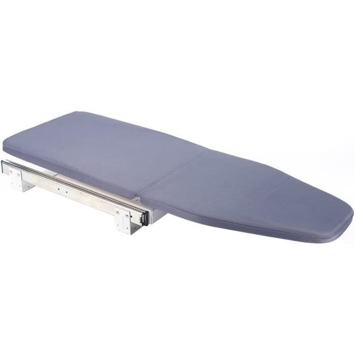 Table à repasser pliable rotative à 180° - rétractable - Gris ...
