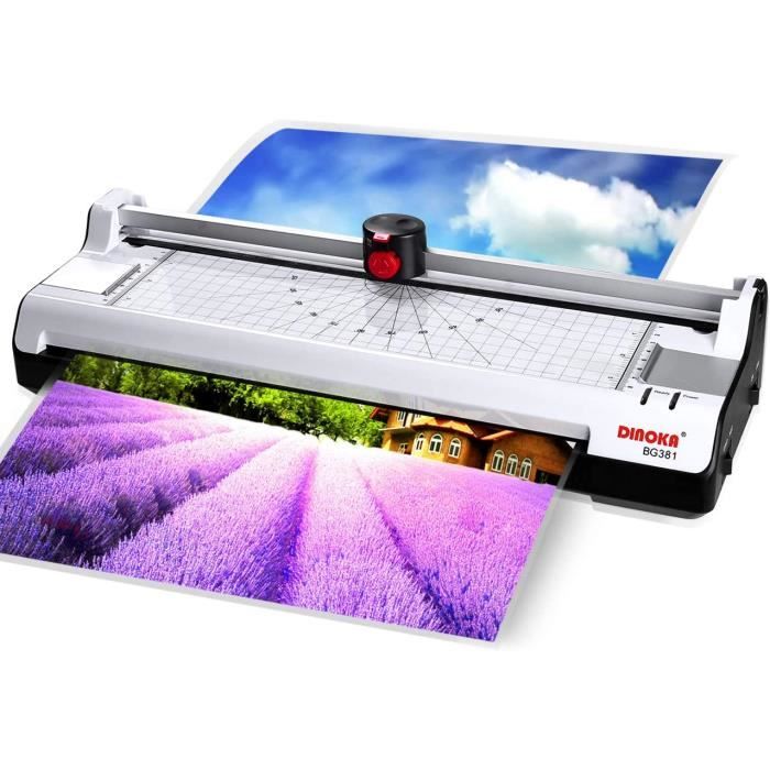 Plastifieuse A3 A4, DINOKA Machine à Plastifier 2 rouleaux 300mm-min ...