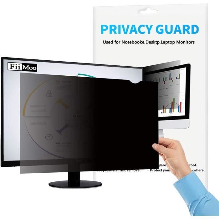 Filtre De Confidentialité Premium, 23" Monitrice Privacy Filtre ...
