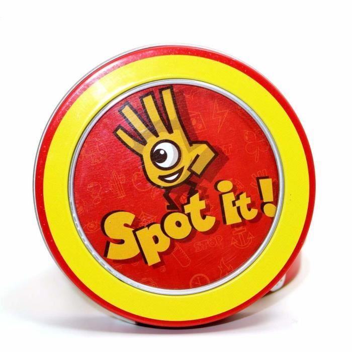 Red spot -Jeu de cartes en boîte métallique anglaise,meilleur cadeau ...