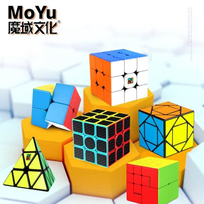 SQ1 Cube B - Moyu Sq1 3x3 Cube Magique 3 × 3 Carré Professionnel-1 ...