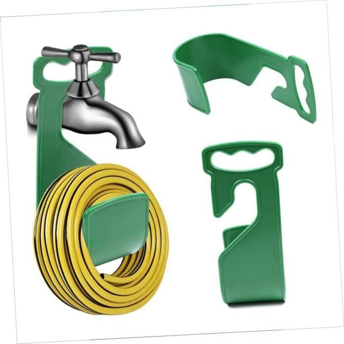 Support de Tuyau d'Arrosage - A745 - ABS - Amovible - Fixation Murale ...