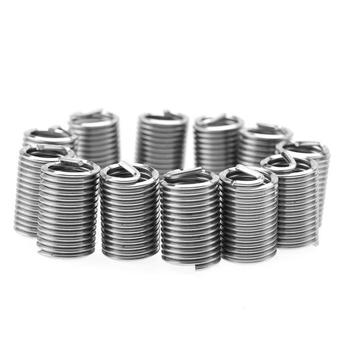 Inserts filetés - PWSHYMI - M10 - Acier inoxydable SS304 - Lot de 50 ...