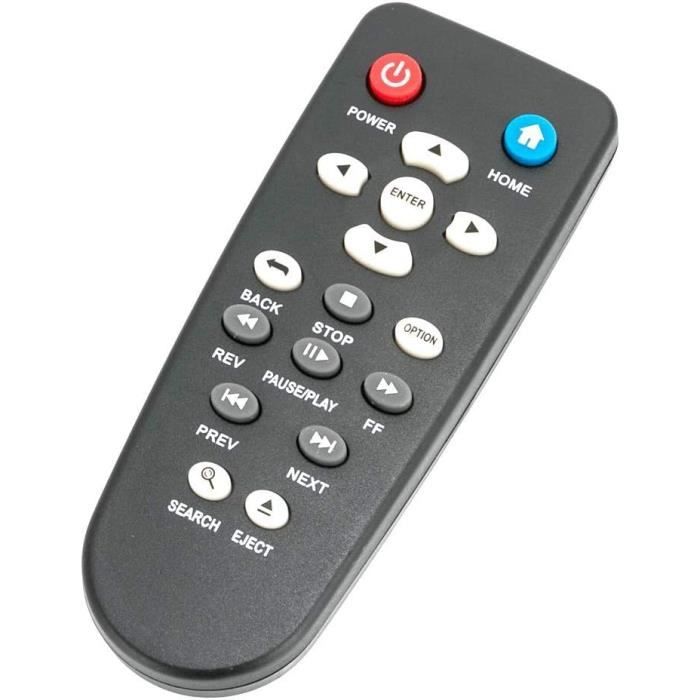 Remplacement De La Télécommande Pour Le Lecteur Hd Multimédia Western ...