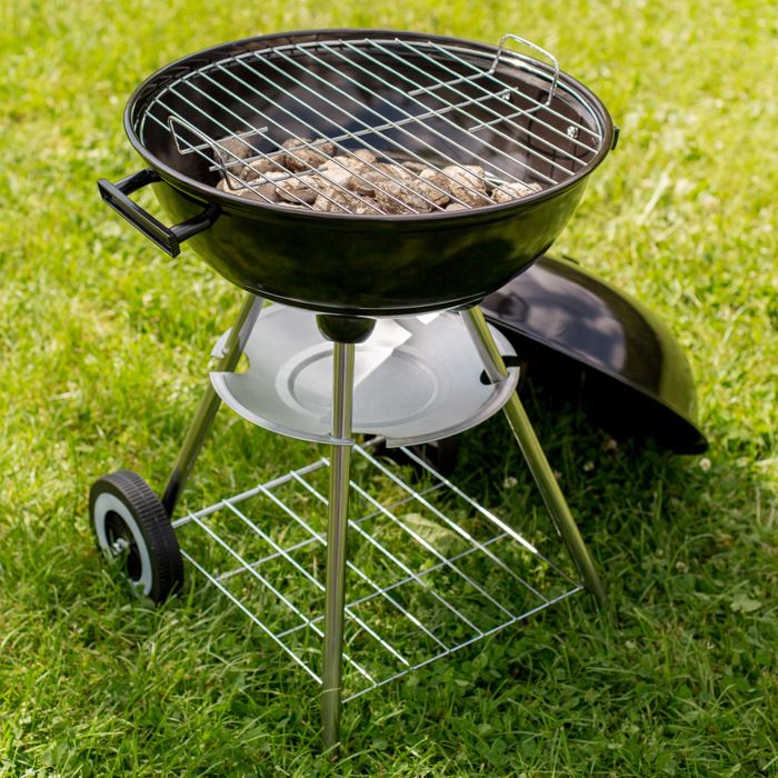 Barbecue - TECTAKE - Barbecue à charbon options grill et fumoir avec ...