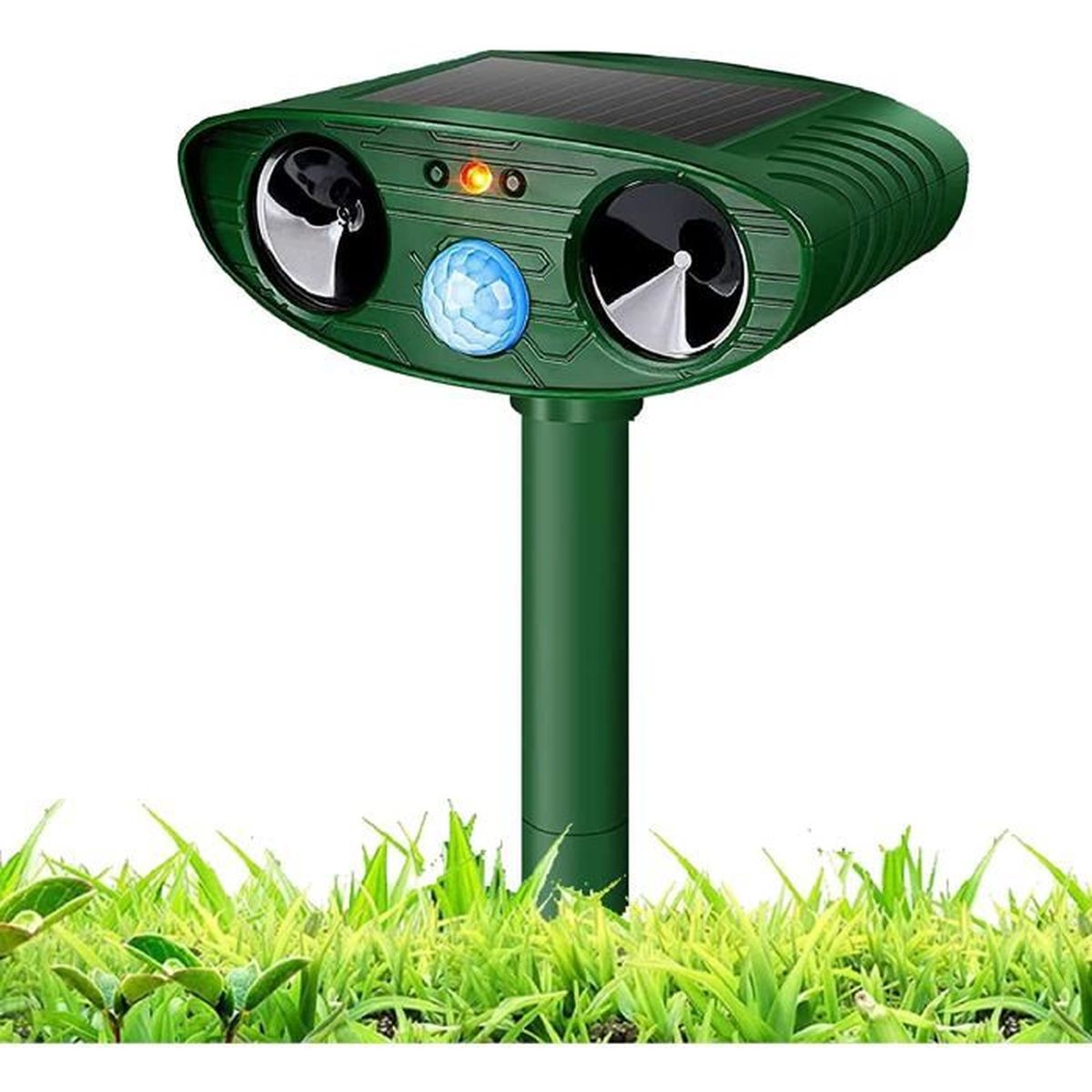 Répulsif Chat Ultrason,Repulsif Solaire Exterieur, Répulsif à ultrasons ...