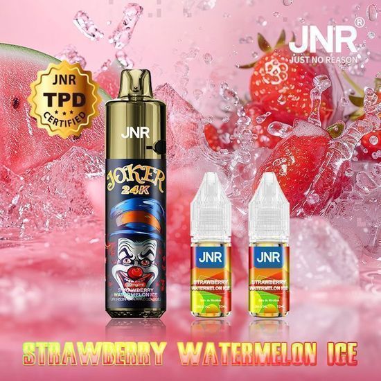 JNR-KIT Stawberry Watermelon Ice 24000 BOUFFEES 2X10ML - JOKER BY JNR ...