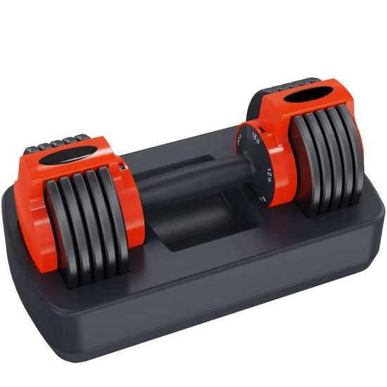 GEARSTONE Haltère réglable, Haltère Emsemble réglable, Haltère simple ...