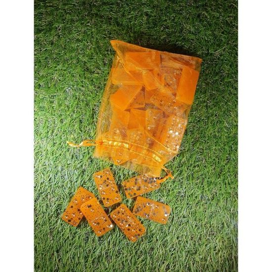 Jeu domino orange en résine epoxy - Cdiscount Jeux - Jouets