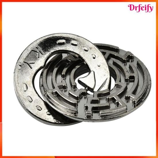 Test Mind Game Brain Teaser, IQ Test Intelligent Puzzle Lock Maze Lock ...