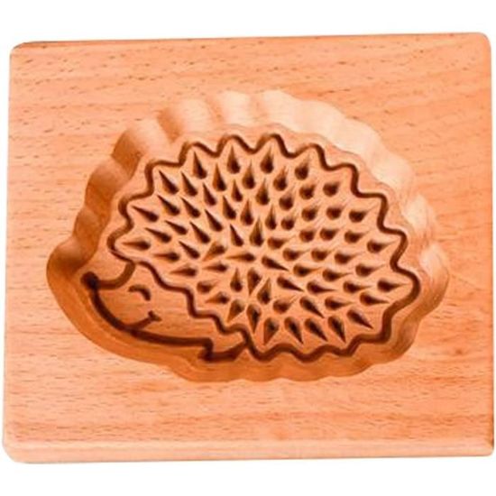 Moule À Biscuit En Bois - Tampon De Cuisson Sculpté Moule Pour Muffin ...