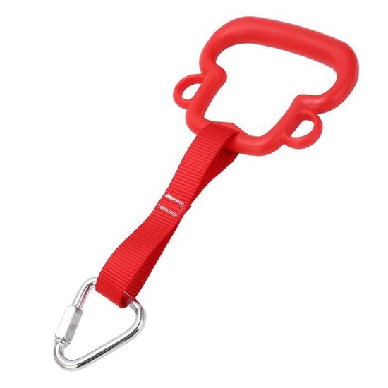 ST5670 Anneau de gymnastique (Rouge) Anneau De Barre Pivotante Poignée ...