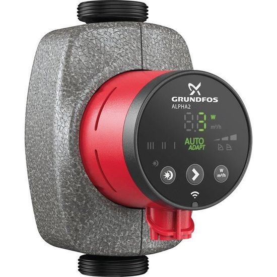 Circulateur - Grundfos - Modèle 32-60 - Classe énergie A - Entraxe 180 mm - Filetage Mâle 2 ...
