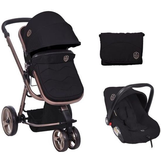 Poussette trio 3en1 Amica noir - Cdiscount Puériculture & Eveil bébé
