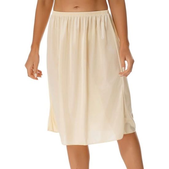 Jupon Champagne - YIZYIF - Femme - Elastique - Sous-vêtement - Lingerie ...